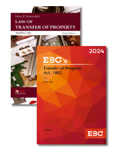 V.P. Sarathi's Law of Transfer of Property + Transfer of Property Act ...
